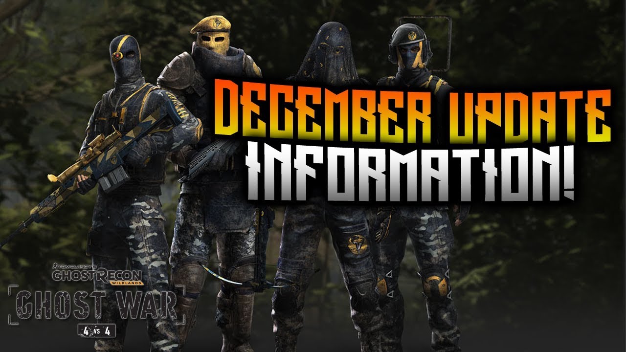 GHOST WAR - December Update Information! 2 NEW Classes, Ranked Mode ...