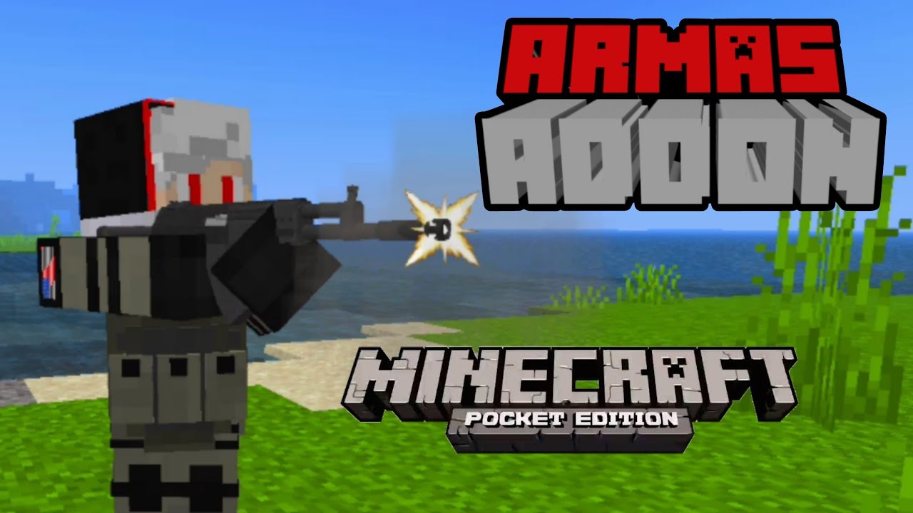 El mejor mod addon de armas en Minecraft!! (InSaRe's Warfare Addon v4 ...