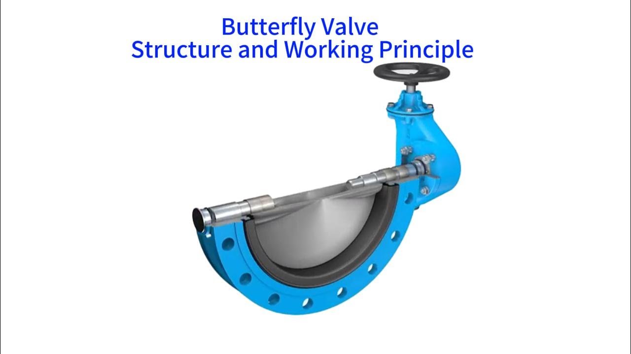 Butterfly Valve Structure and Working Principle #butterflyvalves # ...