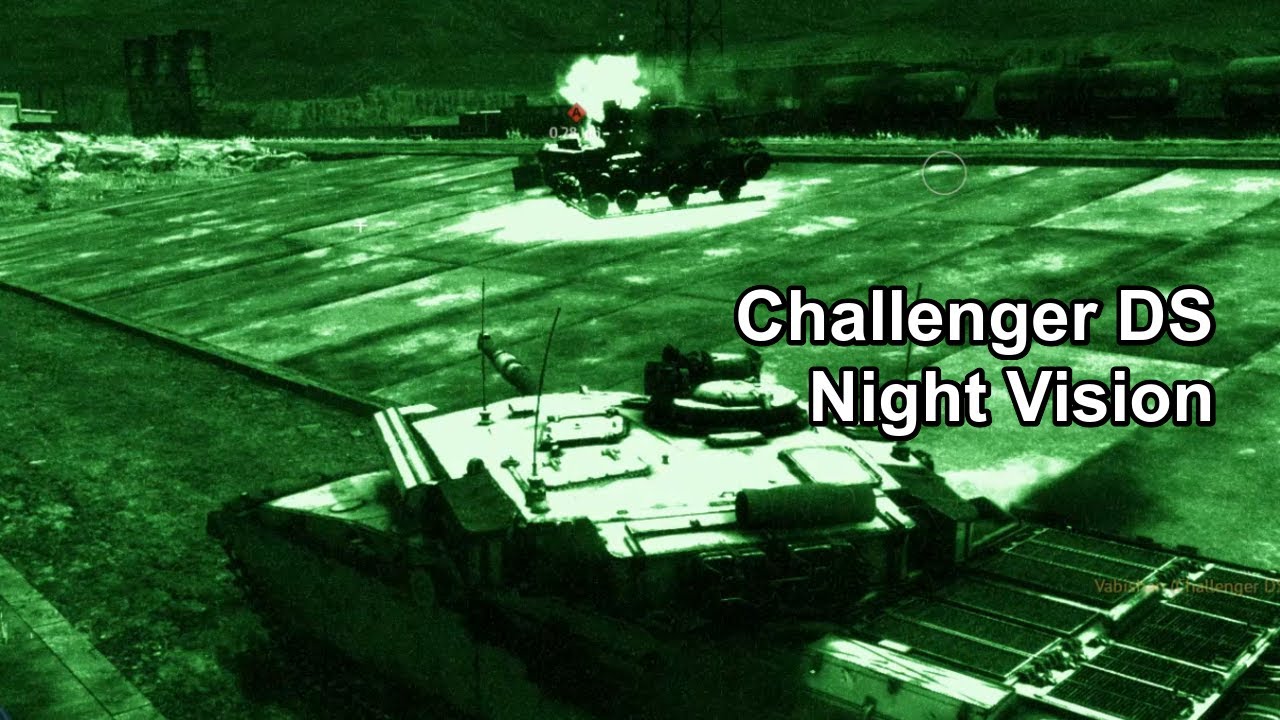War Thunder - Challenger DS Night Vision - YouTube
