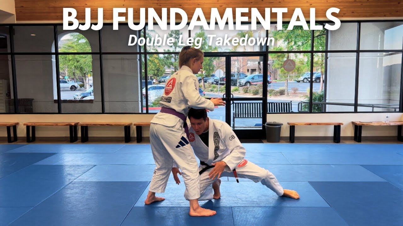 Double Leg Takedown | BJJ FUNDAMENTALS for All Belt Levels | Step-by ...