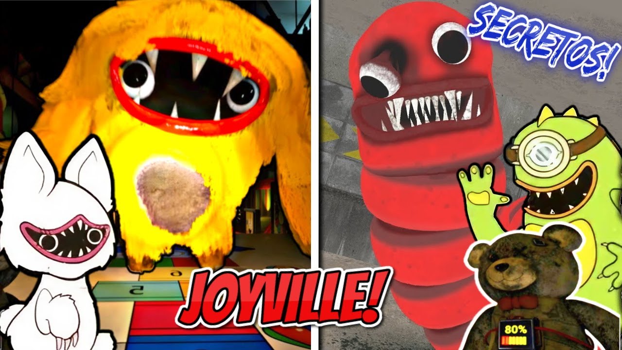 COMO PASAR JOYVILLE? Y ESCAPAR DE WOOLY BULLY | EL NUEVO POPPY PLAYTIME ...