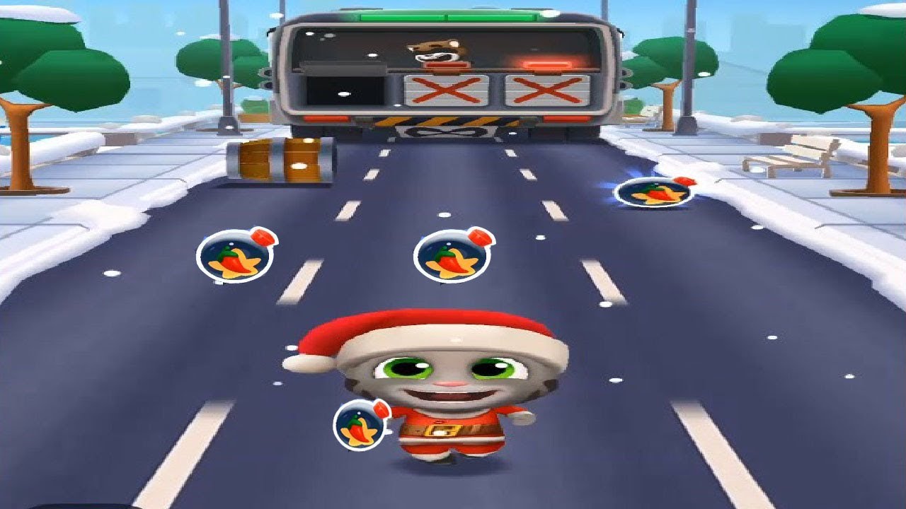 Talking Tom Gold Run New Update Christmas 2018 New Character SANTA TOM ...