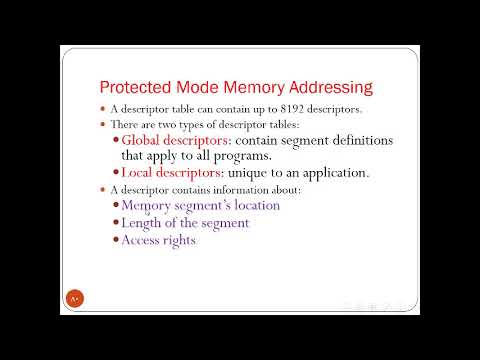 Lecture 5: Protected Mode 1 - YouTube