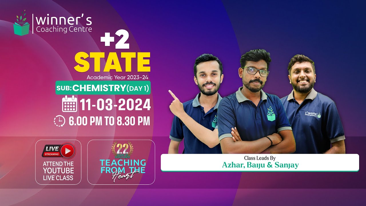 കൊട്ടികലാശം 2024 || +2 STATE BOARD EXAM SPECIAL LIVE || CHEMISTRY ||DAY ...