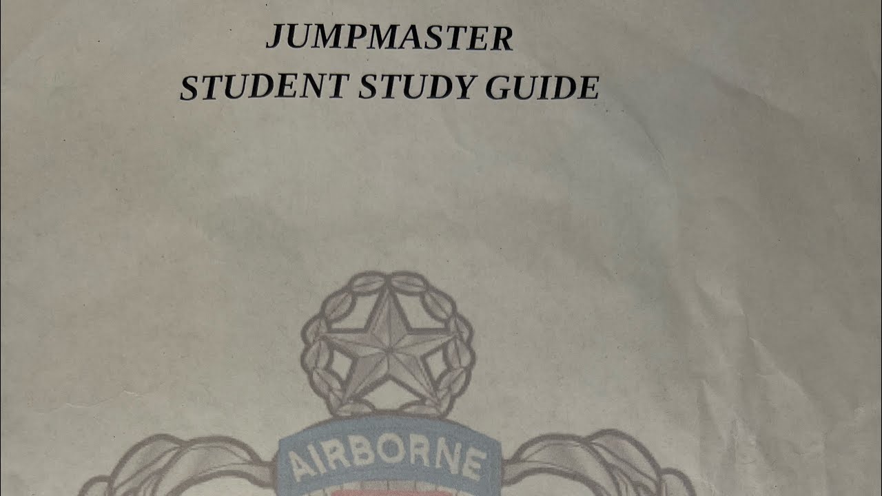 Pre jump T-11 Jumpmaster Day 4/20 - YouTube