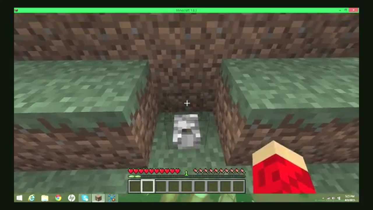 How to flip a lever in minecraft - YouTube