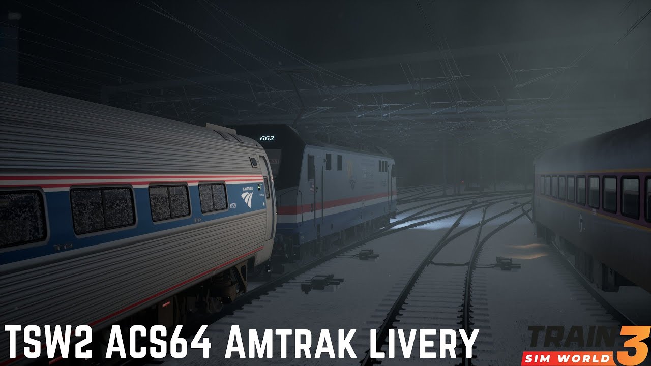 TSW2 ACS64 special livery - YouTube
