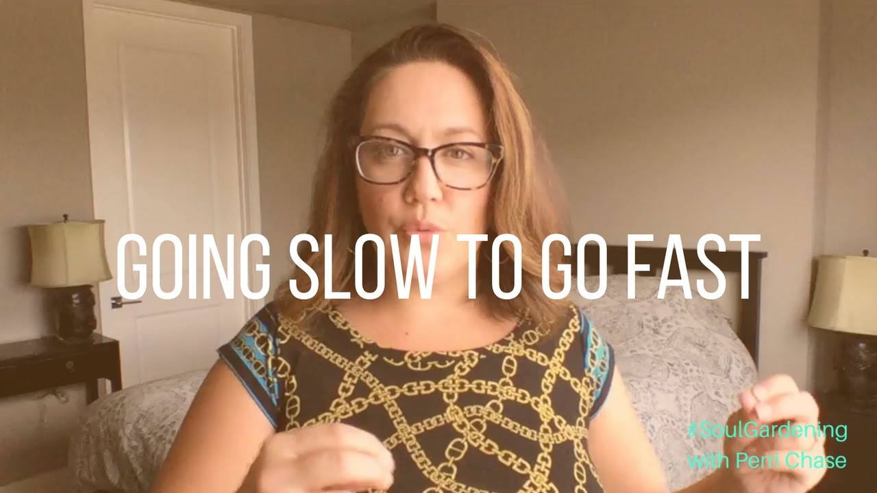 Going Slow In Order To Go Fast - YouTube