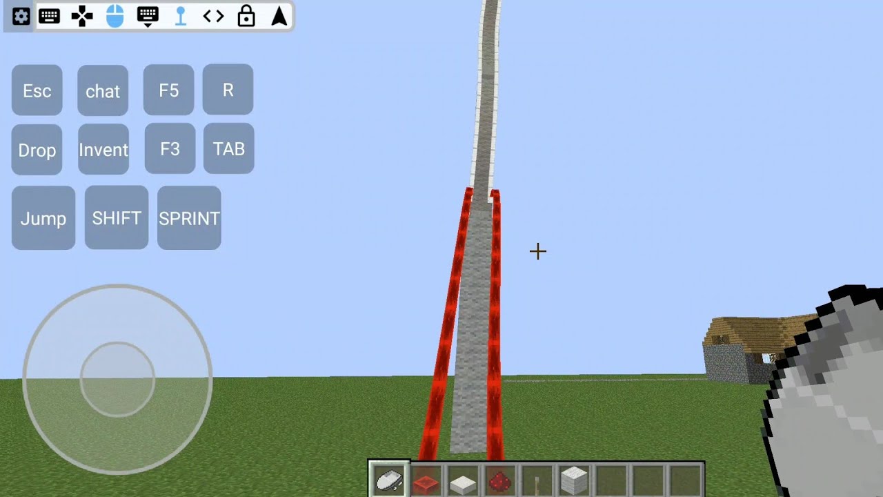 MINECRAFT EXROLLER COASTER MOD ON ANDROID | MCINABOX - YouTube