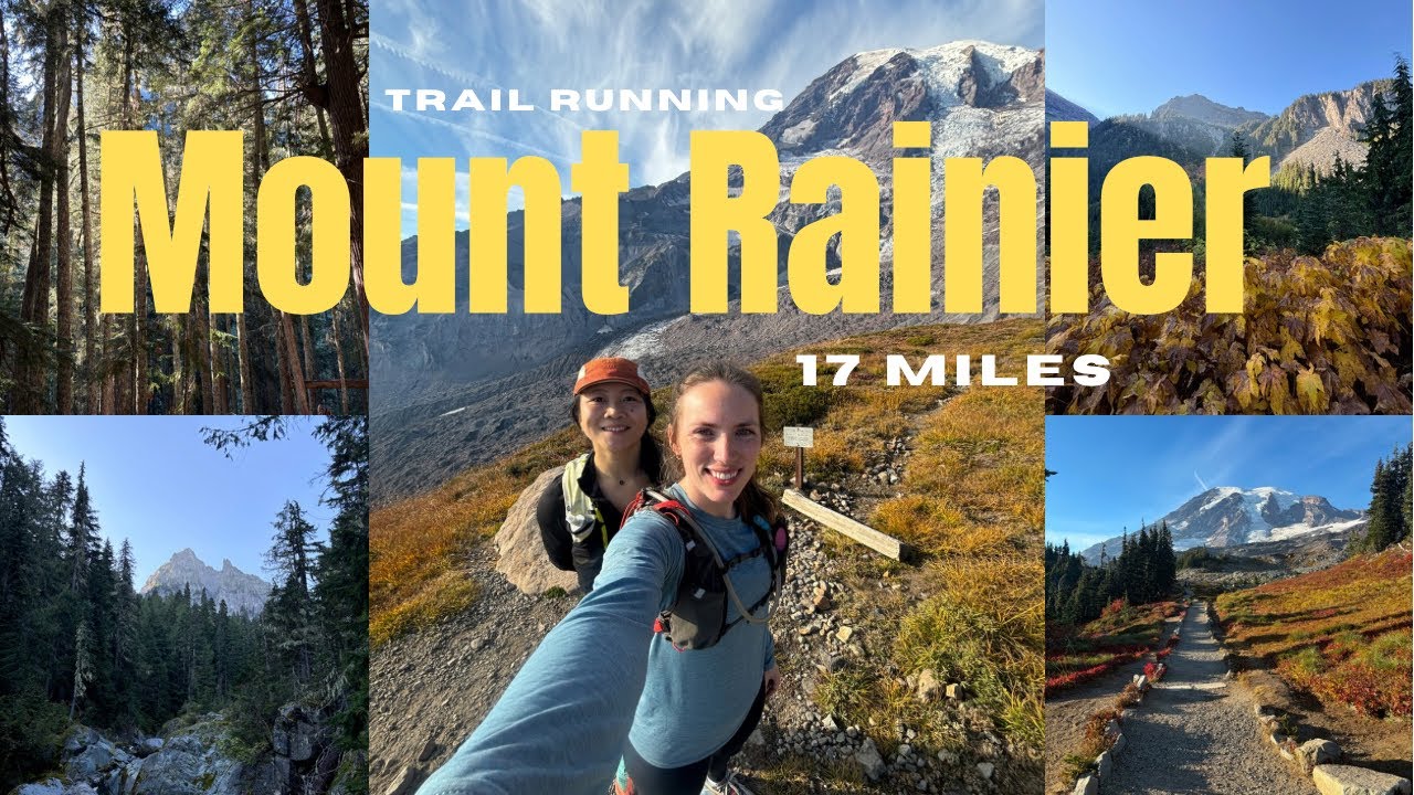 Hiking and Trail Running at Mount Rainier National Park - YouTube