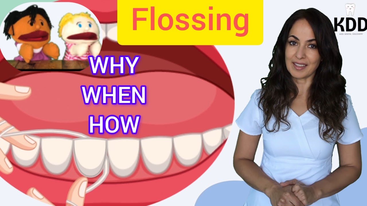 Fun Flossing Tips for Kids (Ages 2–7): Why, When & How to Floss! - YouTube