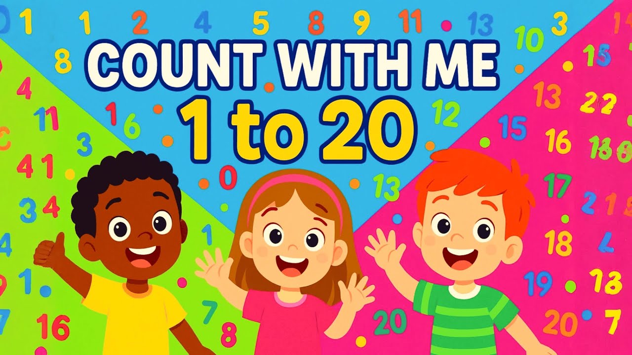 Number song 1-20 for Kids | Counting numbers | Counting Song ...