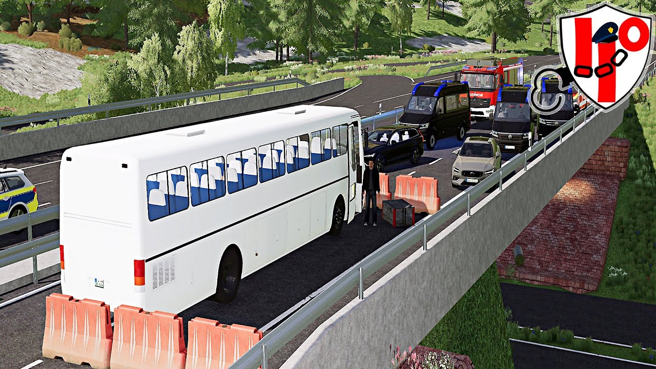 LS22 - Überfall auf Autobahn: Polizei und SEK im Großeinsatz 🚓 - YouTube