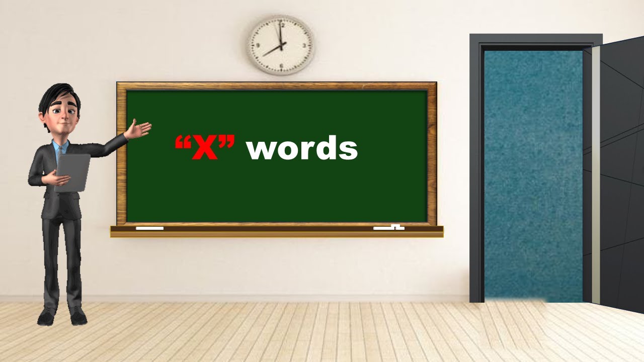"X" words-Learn english words with spelling,pronounciation,meaning and ...