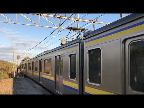 JR内房線209系(千マリC433編成)南三原駅発車。 - YouTube