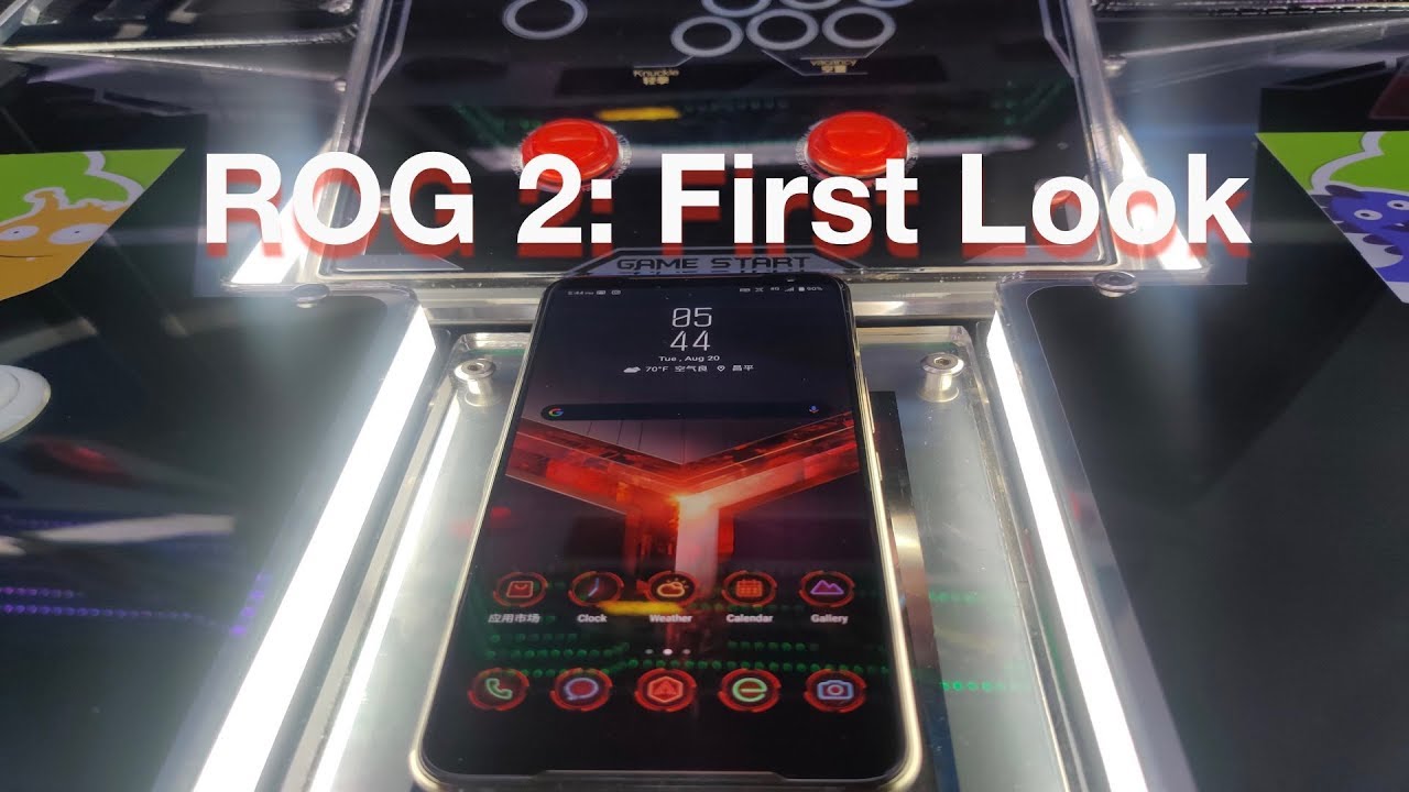 ROG 2 -Tencent Edition: First Look - YouTube