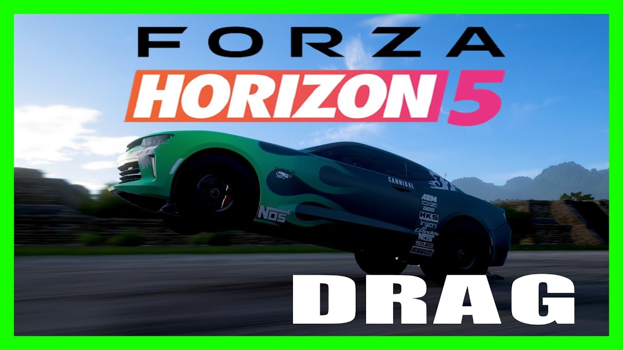 FORZA 5: DRAG Chevrolet Hot Wheels COPO Camaro - YouTube