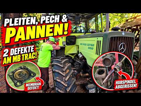 Pleiten, Pech & Pannen – 2 Defekte am MB trac!