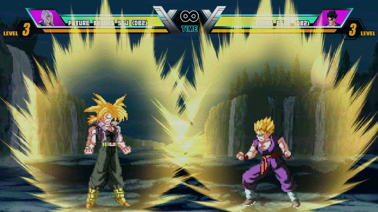 Future Trunks vs Gohan - MUGEN CHAR - YouTube