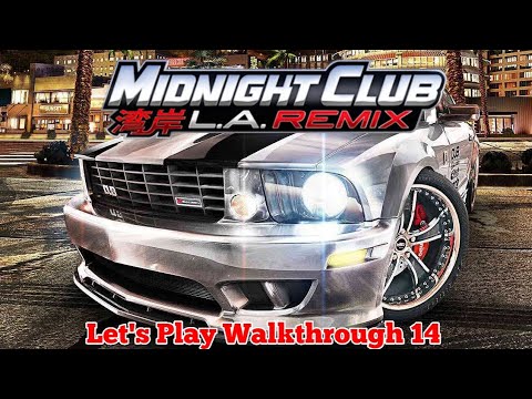 Midnight Club LA Remix Let's Play Walkthrough 14 - YouTube