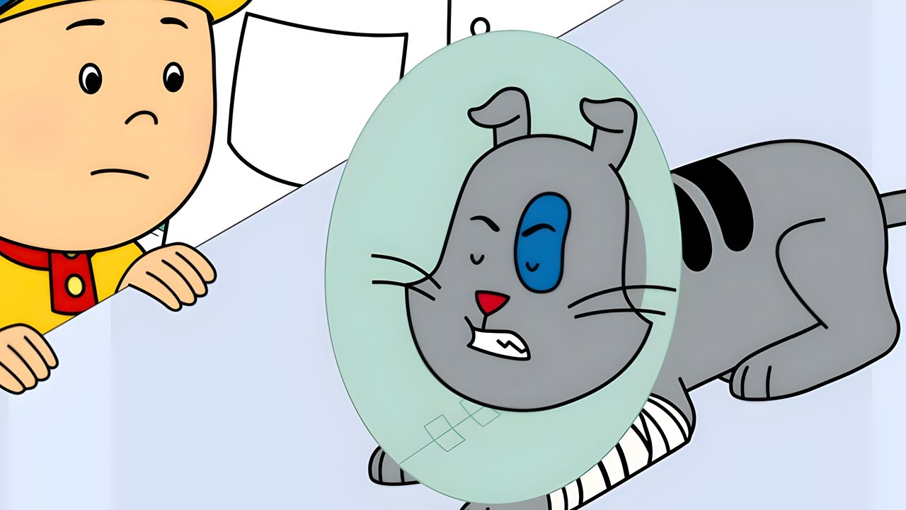 🙀 Gilbert beim Tierarzt 😿 | Die Neuen Abenteuer von Caillou | Caillou ...