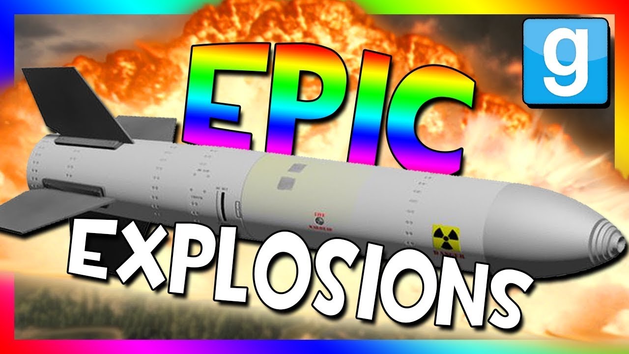 Testing bombs on Gmod!!! - YouTube