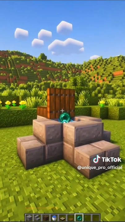 Working Teleporter || Minecraft || Tutorial || UniquePlayz X - YouTube