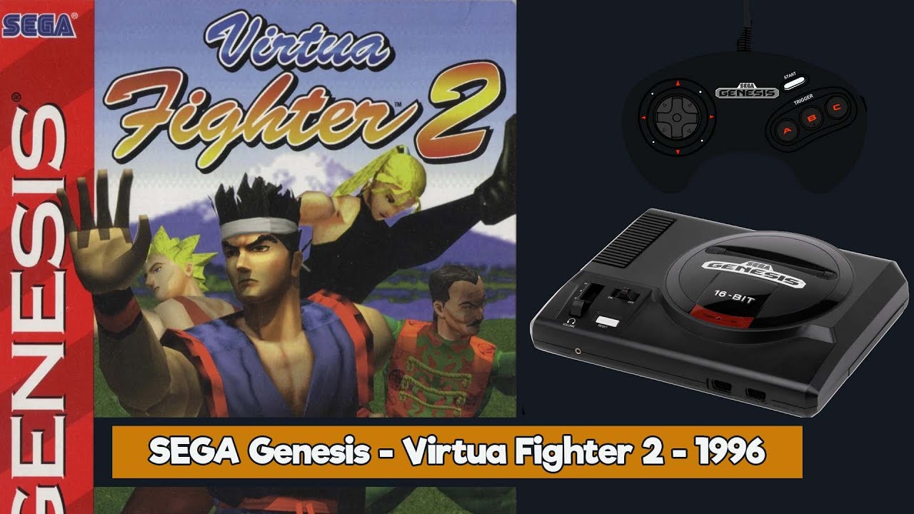 SEGA Genesis (MD) - Virtua Fighter 2 - 1996 - RETRO GAMING - Jugando ...