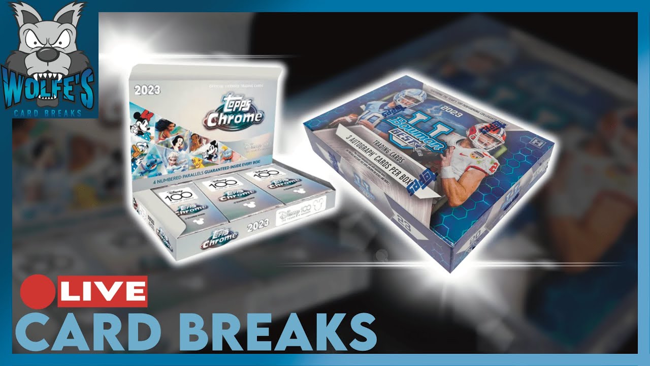Wolfe's Card Breaks Live Group Breaks - YouTube