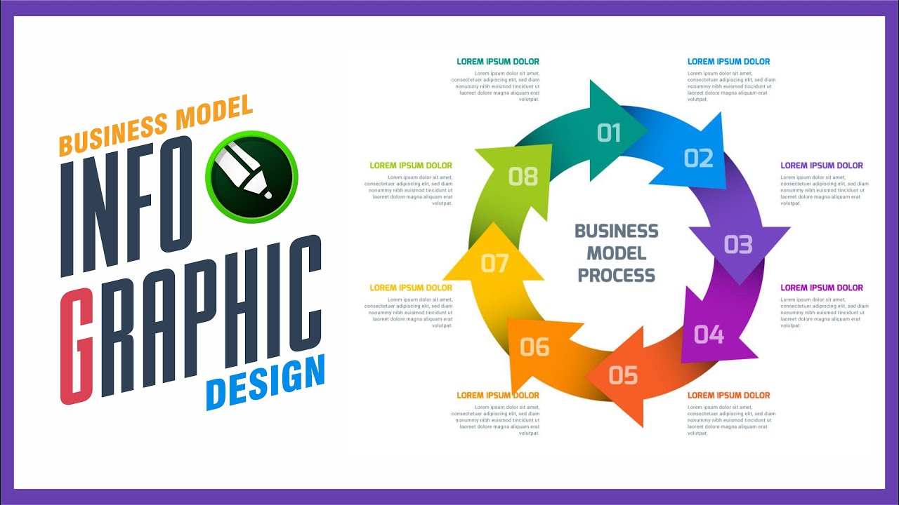 Corel Draw Tutorial: Business Infographic Creation - YouTube