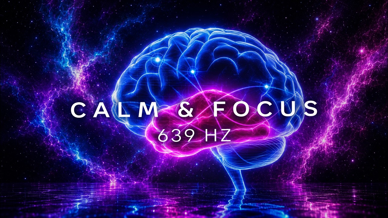 Temporal Lobes Healing with 639 Hz Frequency and F Major Chords ...