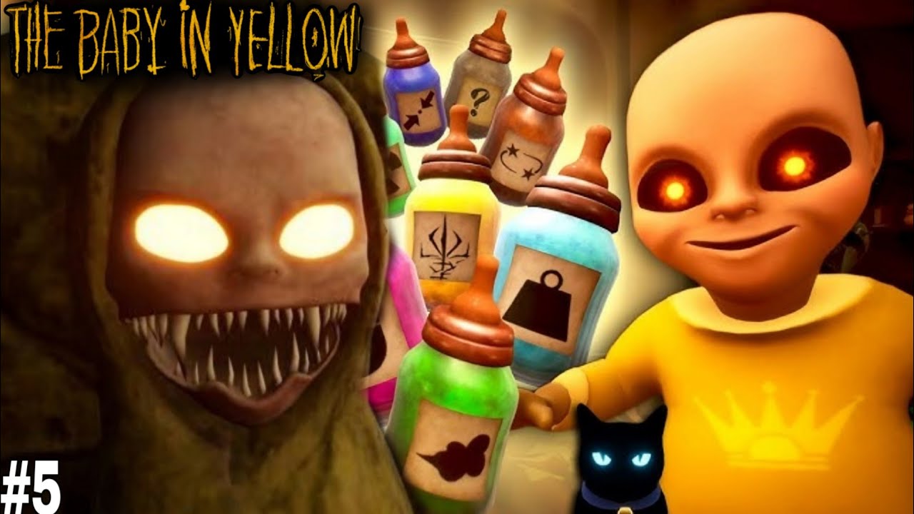 The Baby In Yellow: Evil Horror Game Gameplay #5 - YouTube