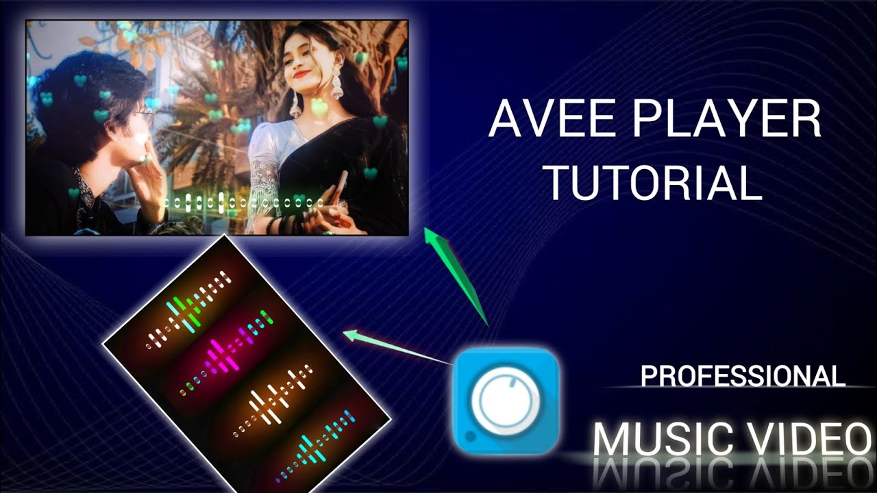 Avee player Edit Tutorial ll Viral Avee Player Tamplate Editing || # ...
