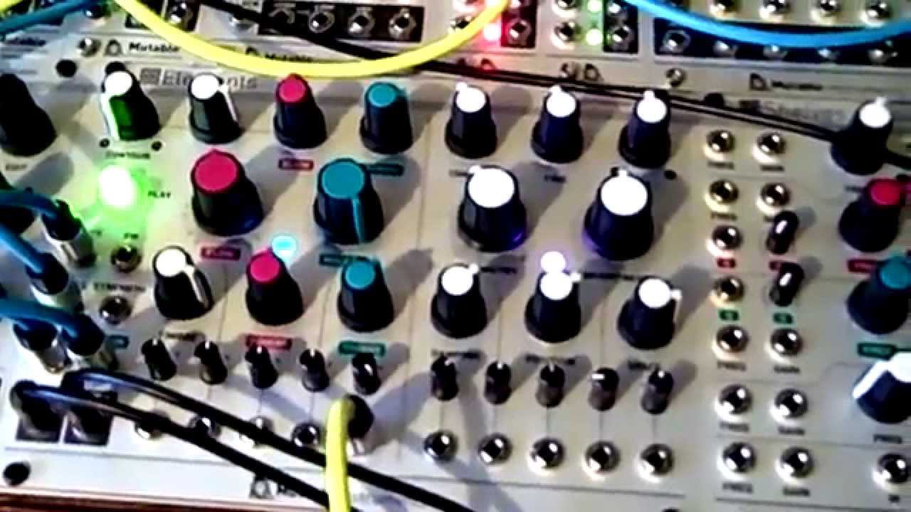 Modular Synth - Patch in Progress 19 - YouTube