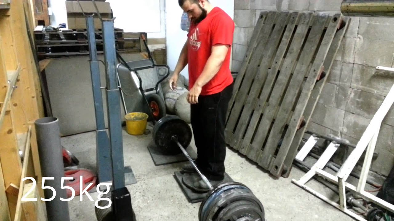 150-160-170 front squat 255 deficit DL - YouTube