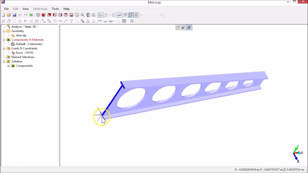 Simple example using a CAD model - YouTube