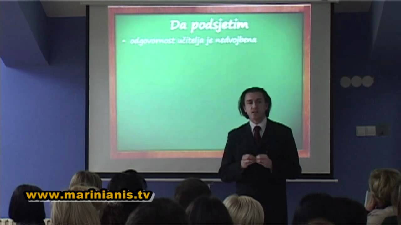 "Učitelji, sve su oči uprte u vas!" - Predrag Pale, profesor - YouTube