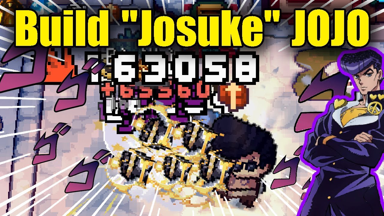 Cách Build "Josuke" anime Jojo Trong Soul Knight Prequel - YouTube