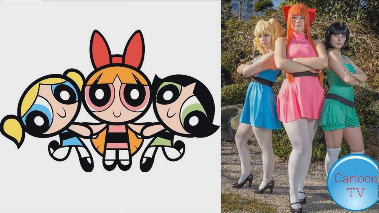 The Powerpuff Girls characters In Real Life 2018 #2 - YouTube