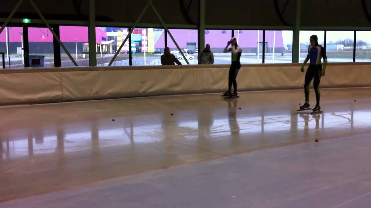 500m NSK Allround - Tomas den Houting - YouTube