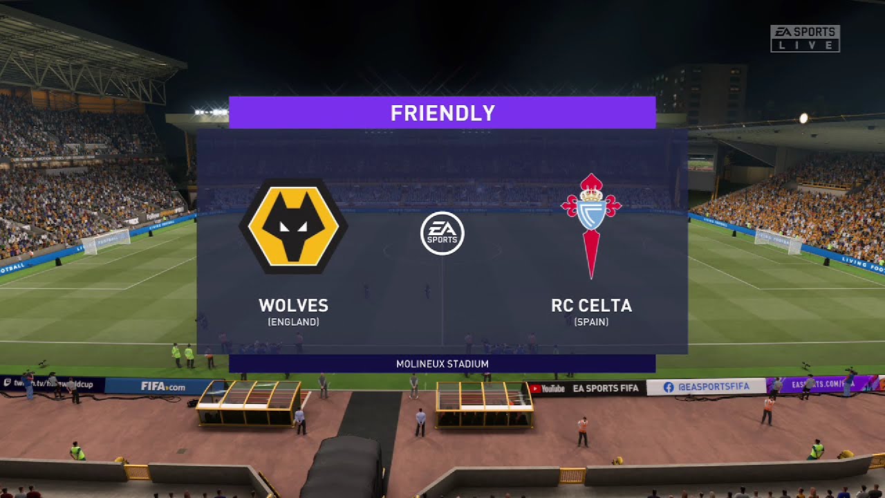 ⚽ Wolves vs Celta Vigo ⚽ | Club Friendlies (07/08/2021) | Fifa 21 - YouTube