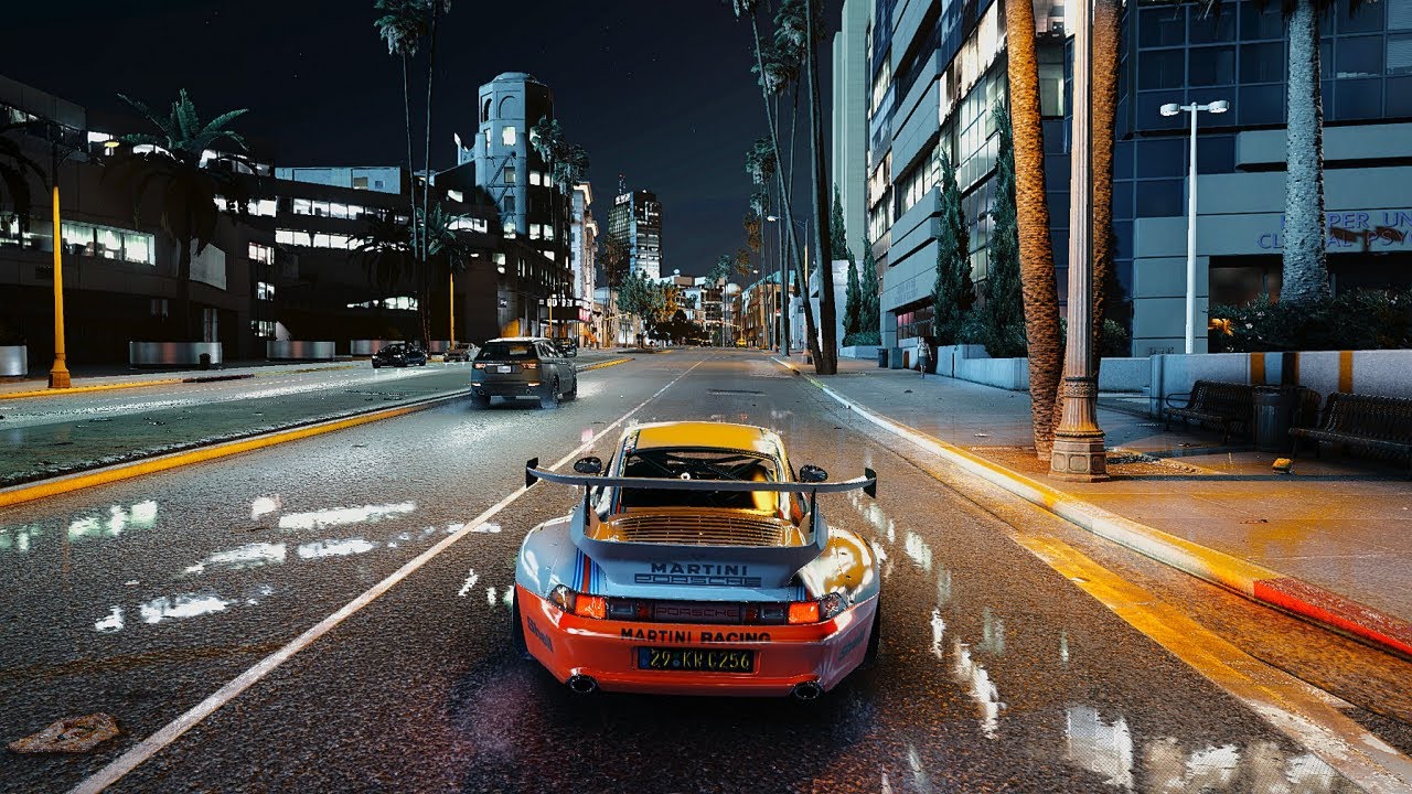 GTA5 울트라 그래픽 실사패치 !! Realism Beyond MOD📌 2021 게임트레일러?!! (레이트레이싱모드 ...