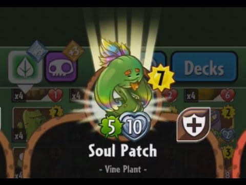 PvZ Heroes: Crafting and Showcasing: Soul Patch - New Legendary - YouTube