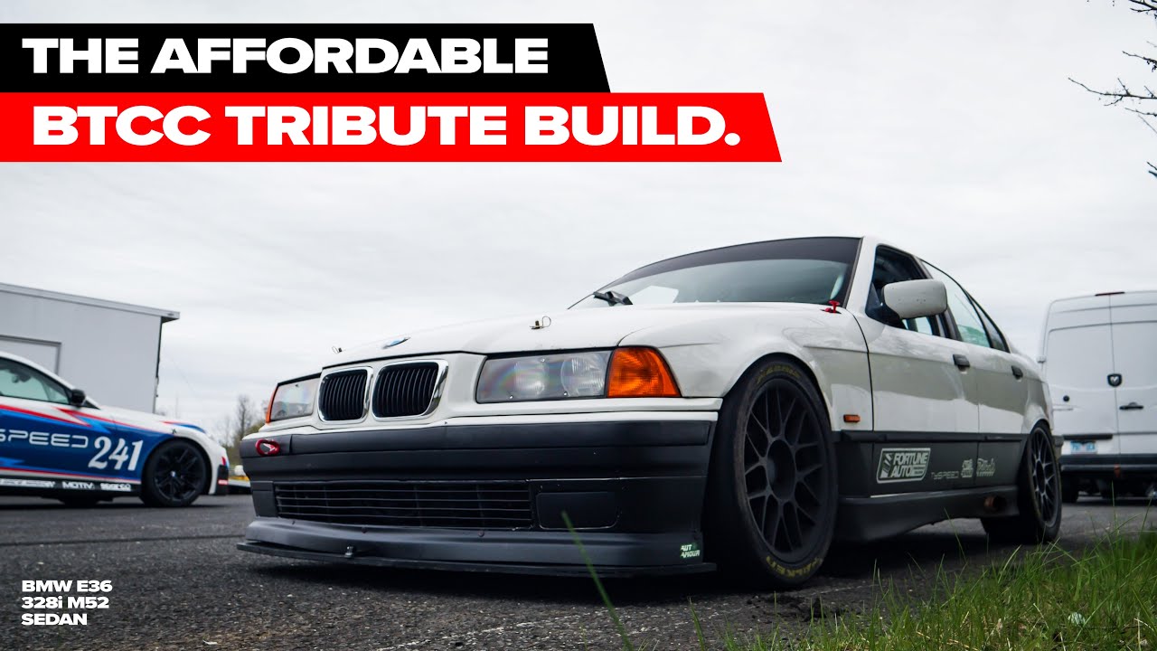 An Affordable BTCC inspired E36 Build // WALKAROUND, FULL RACE - YouTube