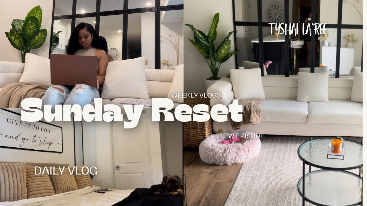 Productive Sunday Reset | Deep Cleaning | Sunday Cleaning Motivation ...