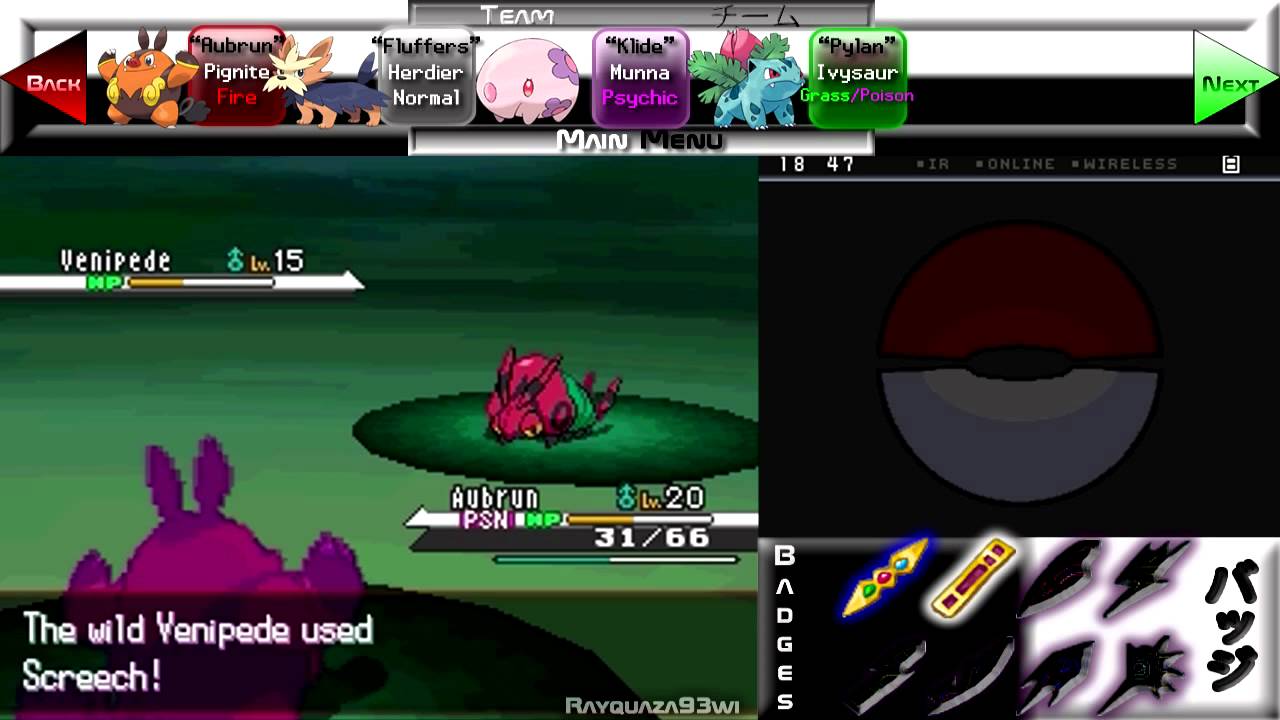 Let's Play Pokemon White : Episode 15 - Team Plasma in Pinwheel Forest ...