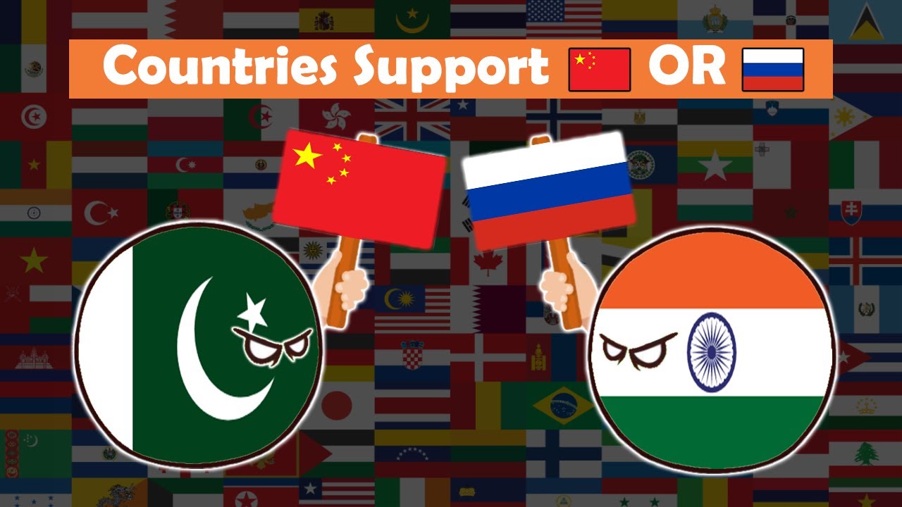 Countries that support China 🇨🇳 vs Russia 🇷🇺 - YouTube