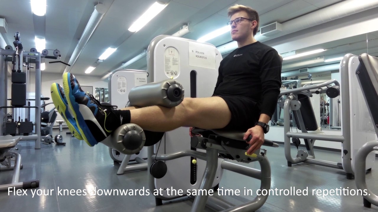 Leg Flexion - YouTube