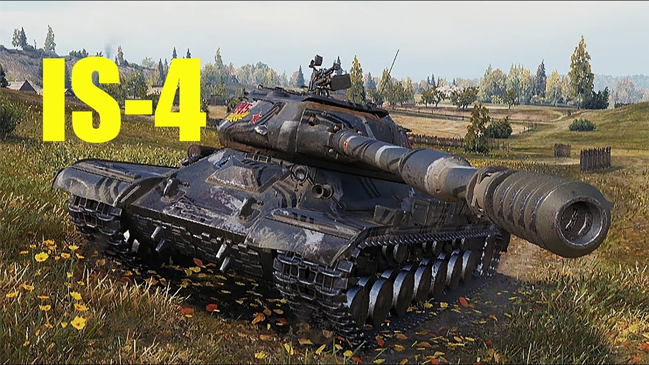 World of Tanks - IS-4 9.4K Dmg, 5 Kills - YouTube